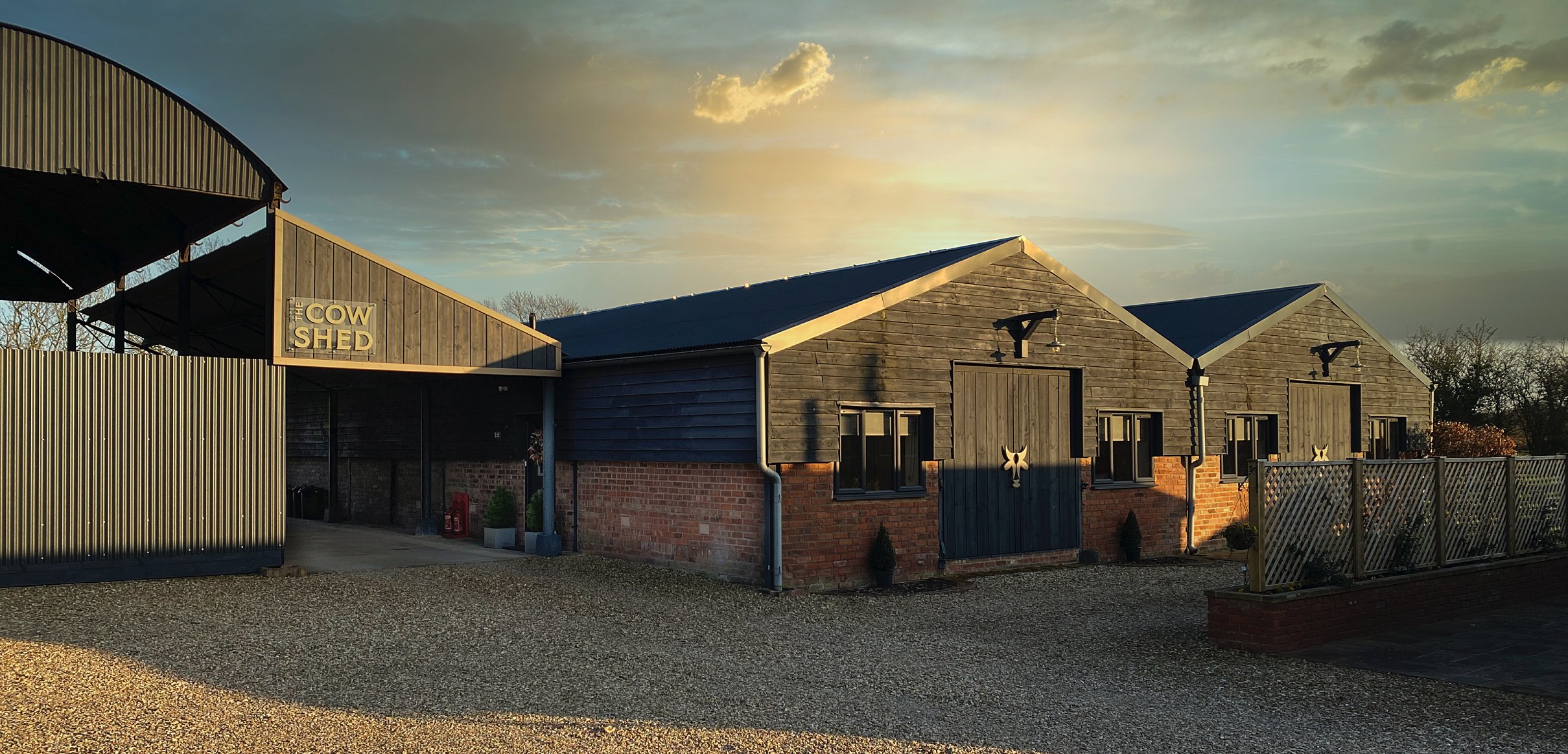 The Cow Shed at Retreat Farm Luxury Getaway in Warwickshire